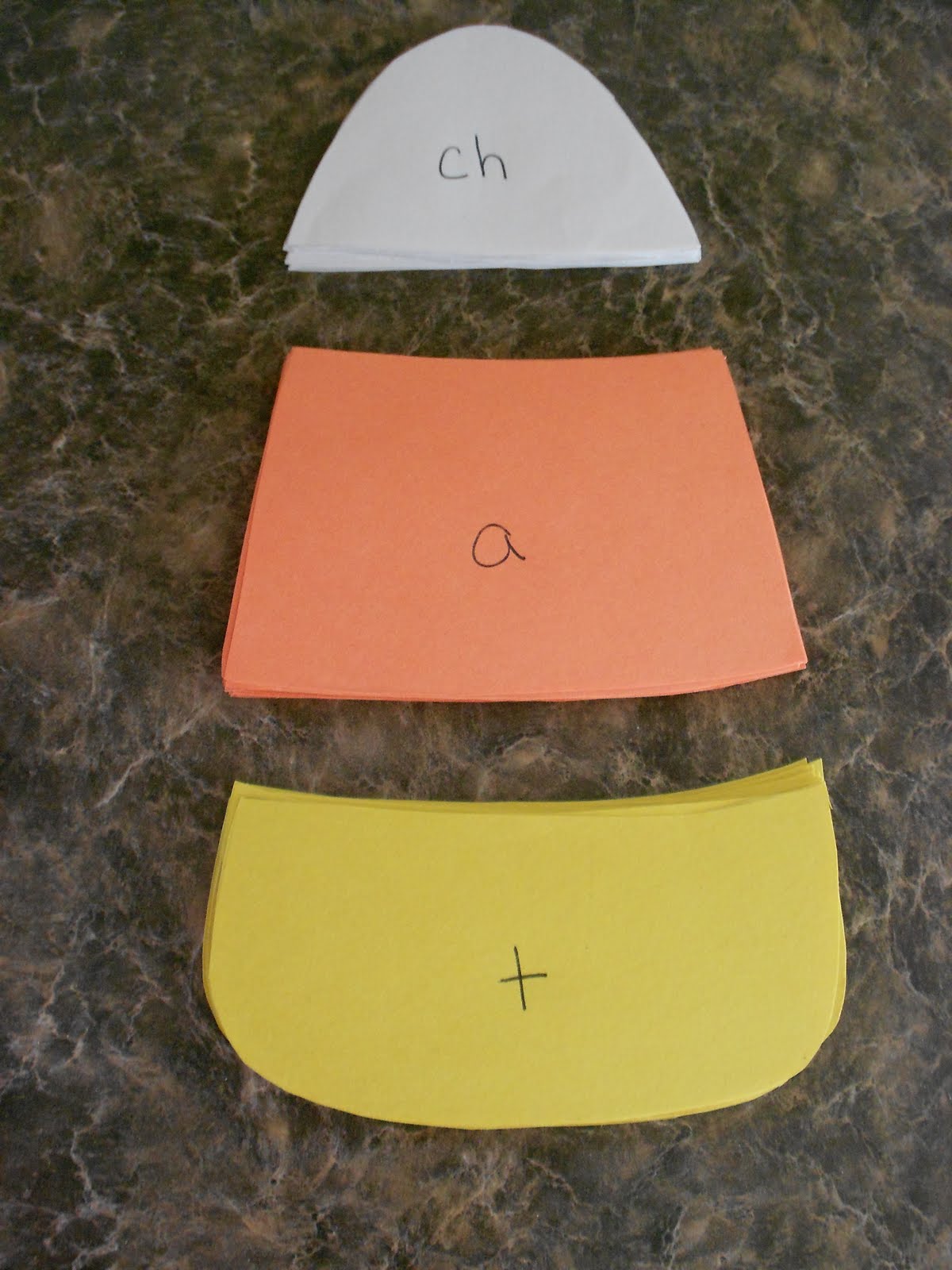 Almost Unschoolers: Candy Corn Addition and Simple Spelling