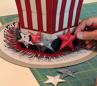 Needles 'n' Knowledge: PatrioticTop Hat 3d Assembly
