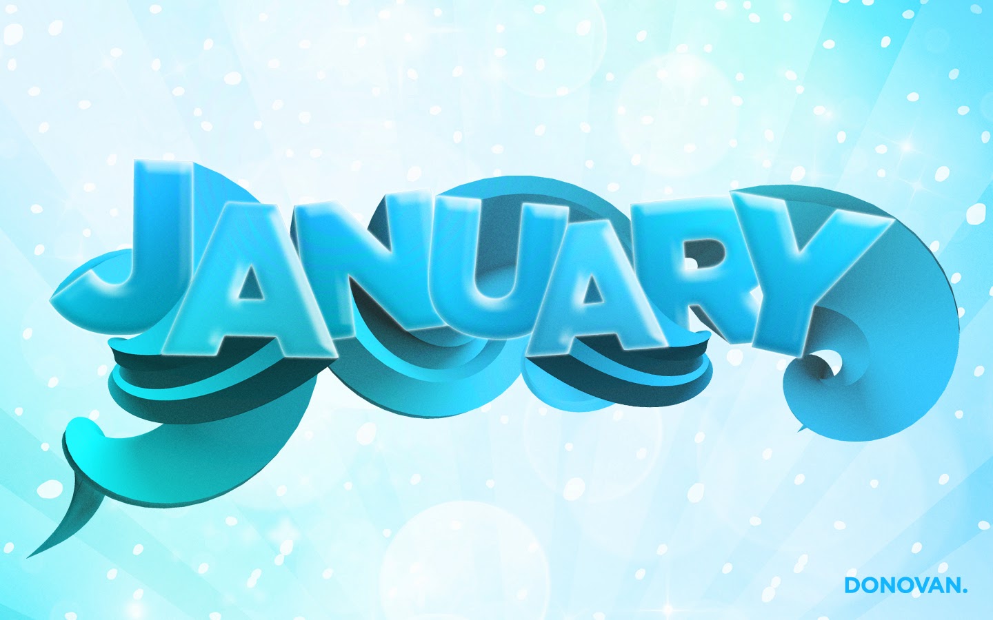 January Desktop Wallpaper | Modern Wallpaper