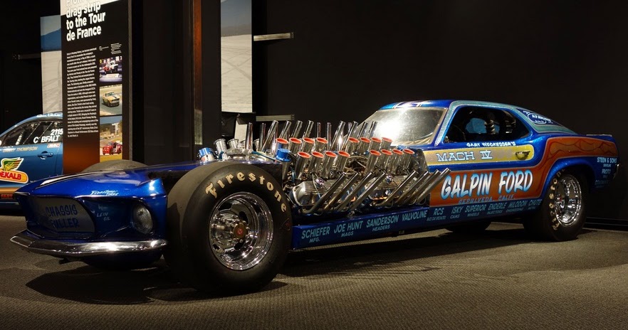 MUSCLE CAR COLLECTION : Quad V8 Engine Mustang Mach IV Extreme Modification