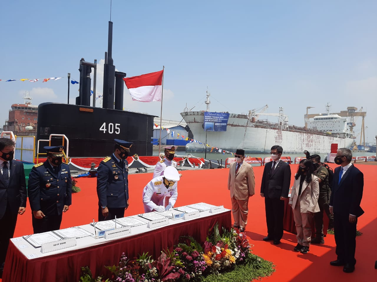 AAG_th บันทึกประจำวัน: อินโดนีเซียรับมอบเรือดำน้ำชั้น Nagapasa ลำที่สาม ...