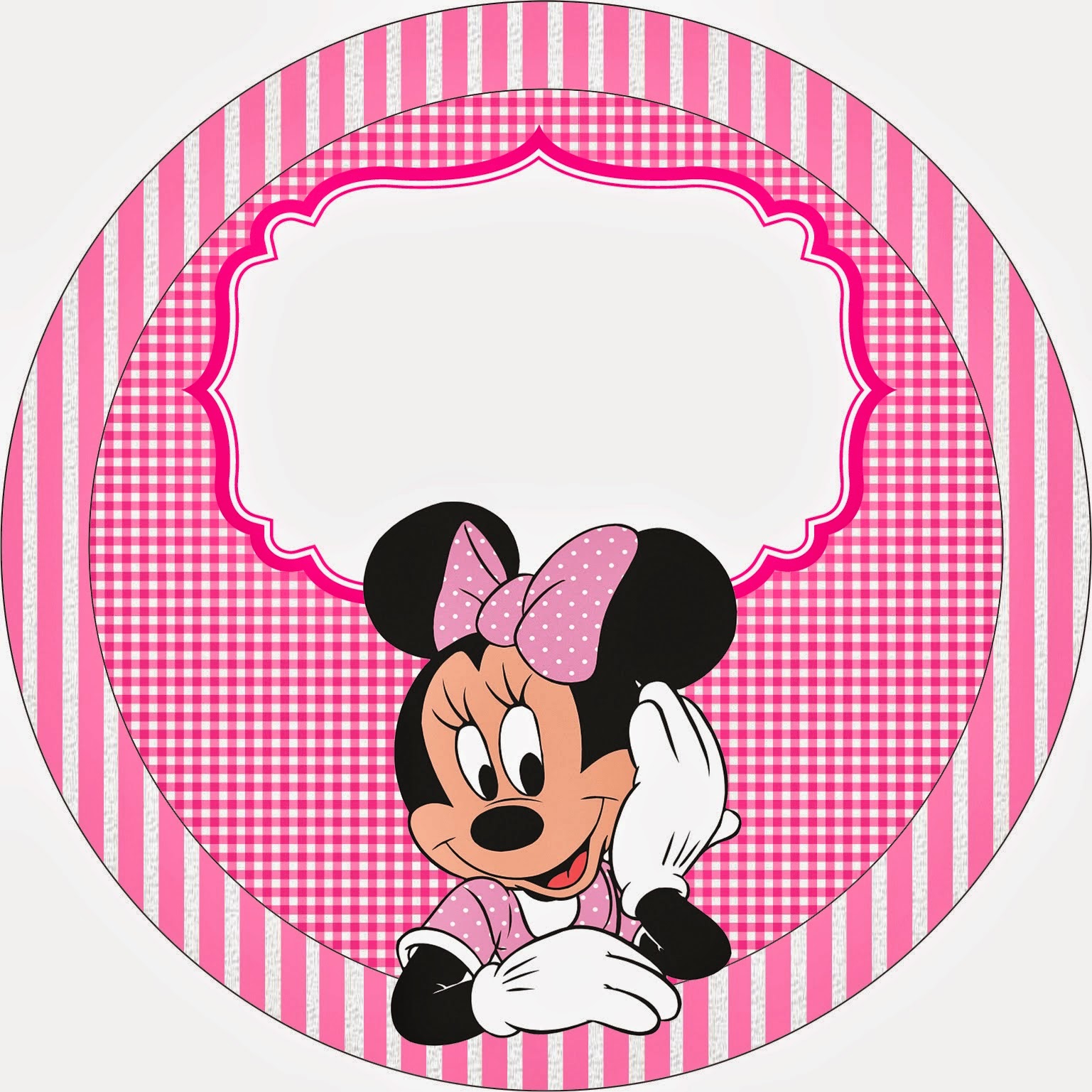 MANUALIDADES: Stickers de Minnie Mouse