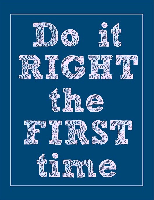 AL The One: Relevan kah Ungkapan 'Do The Right Thing at First Time'