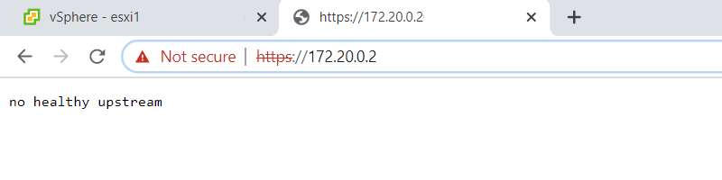 Undercity of Virtualization: VCSA7 : No healthy upstream!