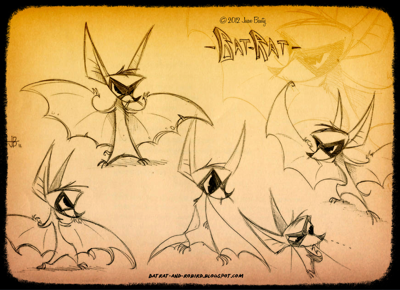 Bat-rat & Robird Adventures!
