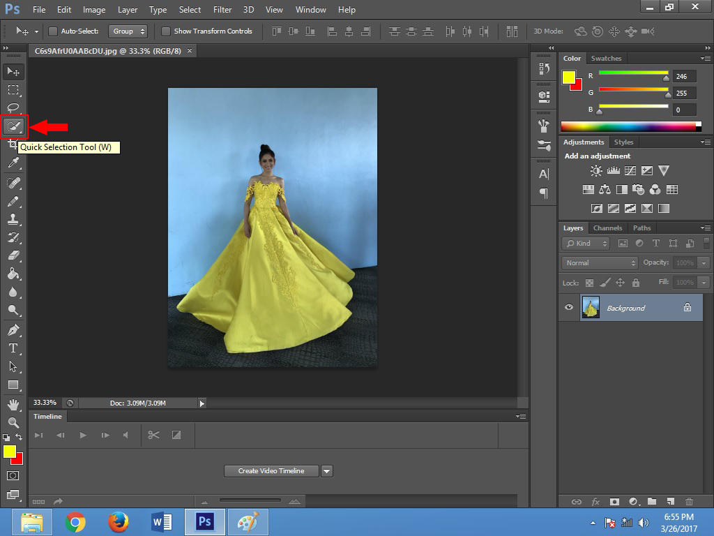 Basic Tutorial PHOTOSHOP Quick Selection Tool basic-tutorial-photoshop-quick-selection-tool
