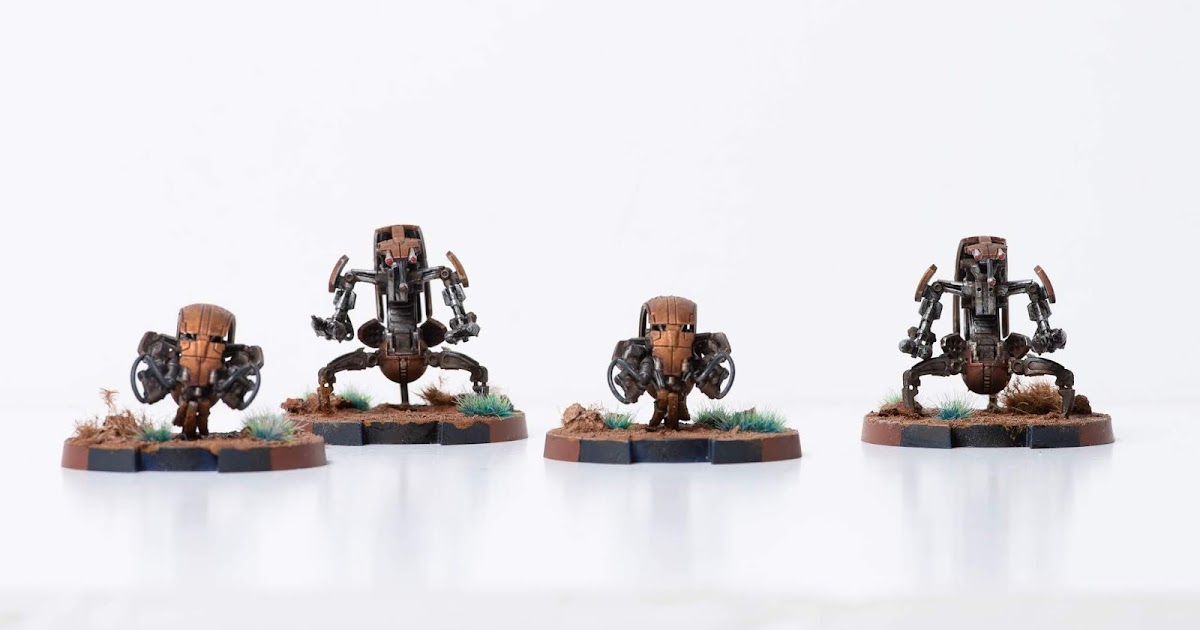 V1nce WebPlace: Star Wars Légion, de la peinture des DroideKa