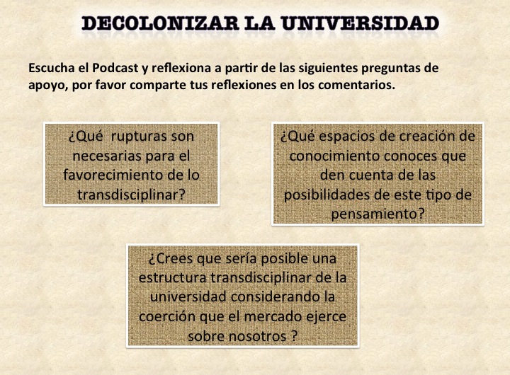 DECOLONIALIDAD, PROCESOS DE DECOLONIZACIÓN EN TIEMPOS DE CUARENTENA.
