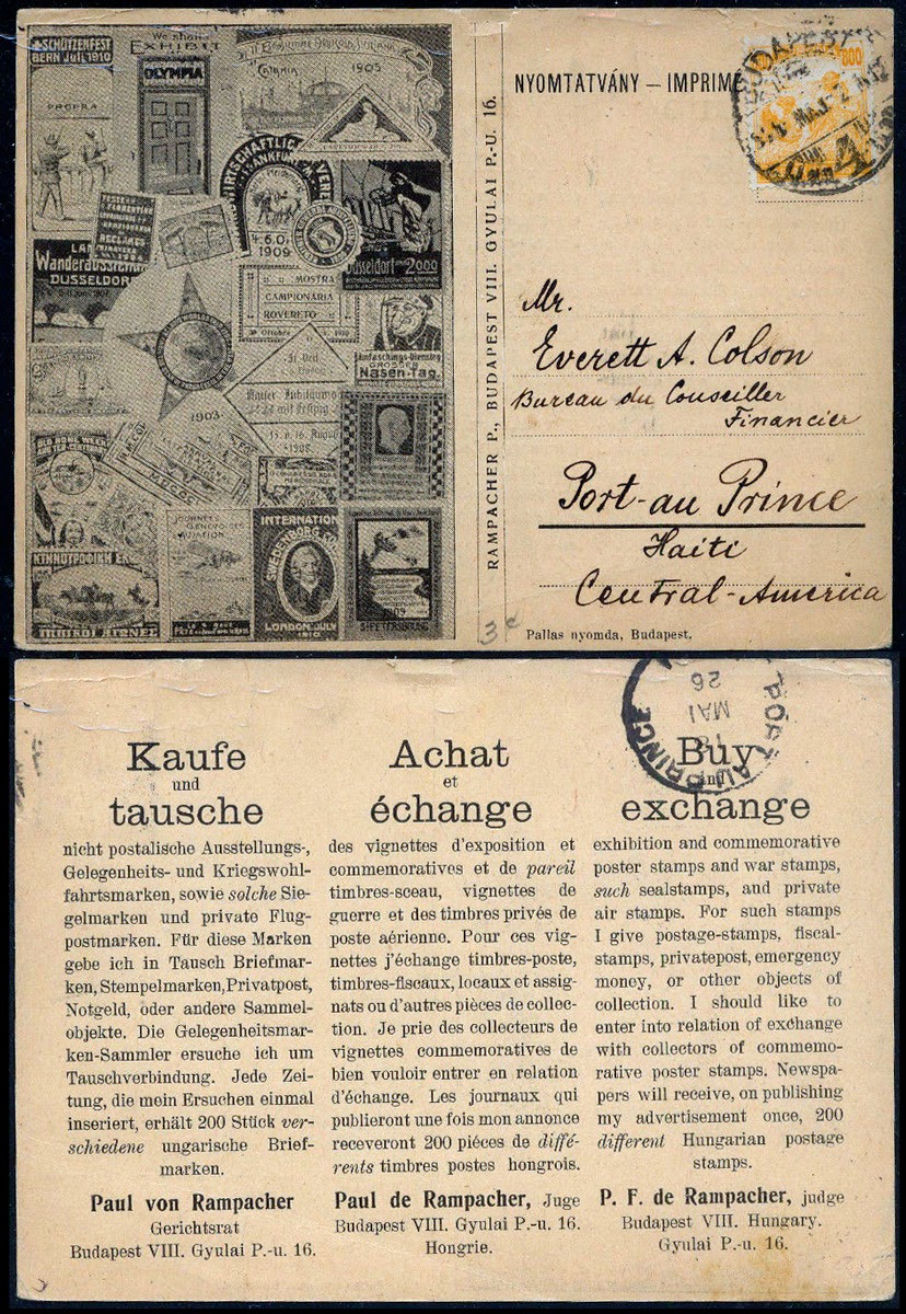 Romanian Stamp News: Colecţionar de viniete