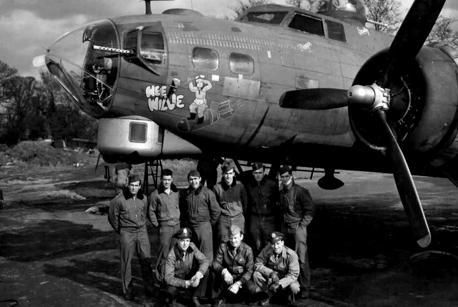 BOMBARDERO B-17G FLYING FORTRESS "WEE-WILLIE" - WW2 en Imágenes - Blog ...