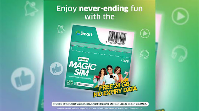 Smart Magic SIM w/ 24GB no-expiry data, available at P399 | PinoyTechSaga