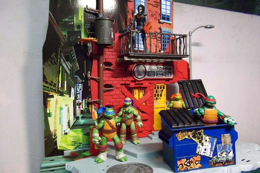 HGG的幻想: Nickelodeon TMNT 2012 - Secret Sewer Lair Playset