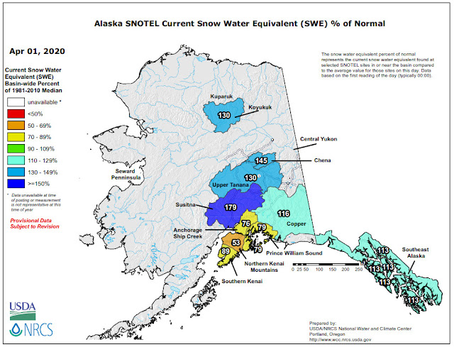 Deep Cold: Alaska Weather & Climate: Spring Floods
