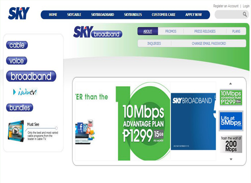 SKYbroadband "Fastest Connection for Every Lifestyle" | ALLAN THE MAN