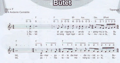 Lirik lagu dan video Lagu daerah Sumatera Utara -Butet | DTECHNOINDO