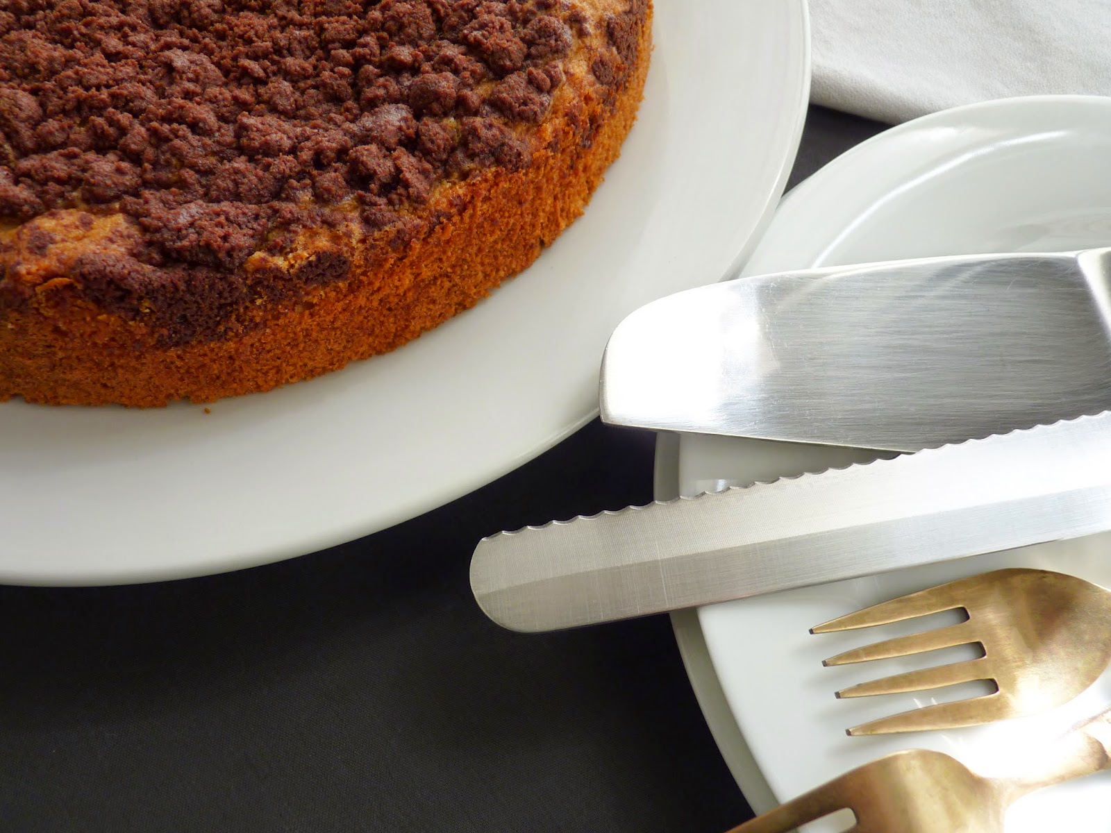 Chocolate crumb cake - leoGros