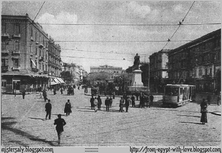From Egypt With Love: Mansheya Square Alexandria from 1857