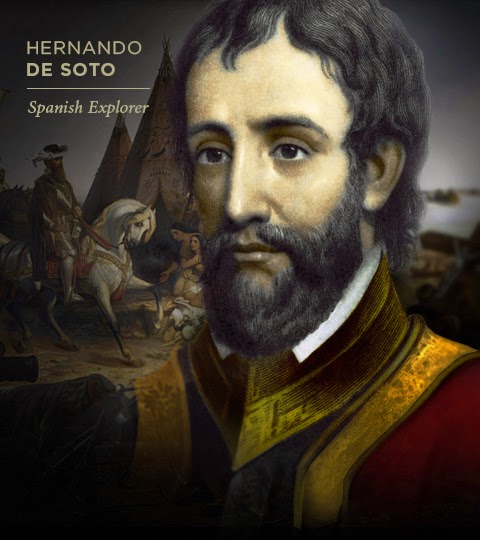 Lo Que Pasó en la Historia: June 3: Spanish explorer Hernando De Soto ...