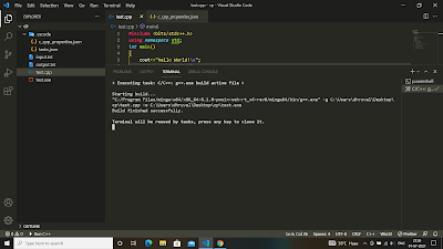 Setting up Cpp environment on VS Code | Windows 10