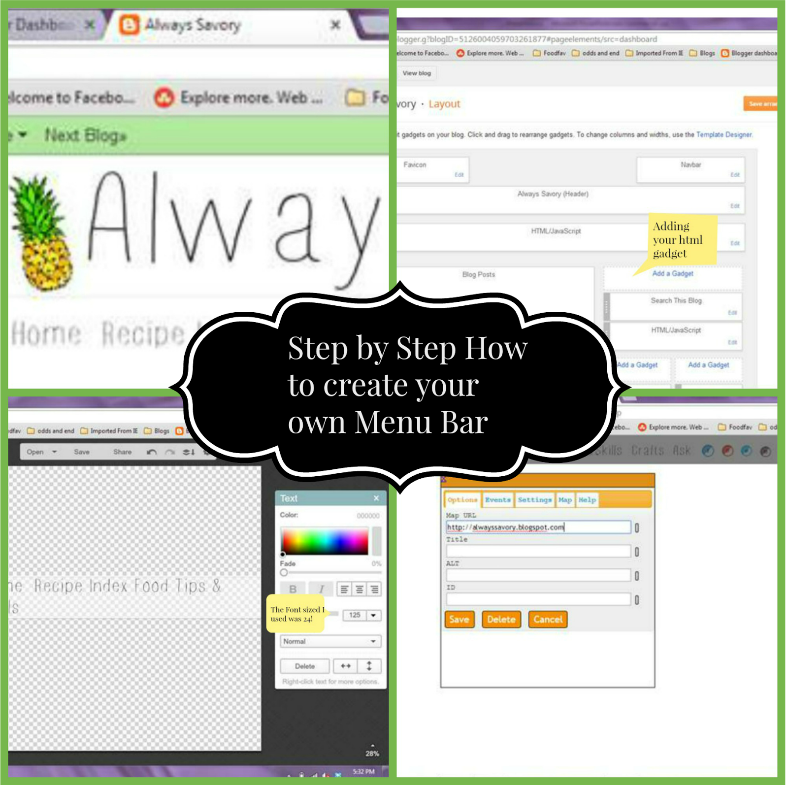 Always Savory How To Create Your Own Menu Bar always-savory-how-to-create-your-own-menu-bar