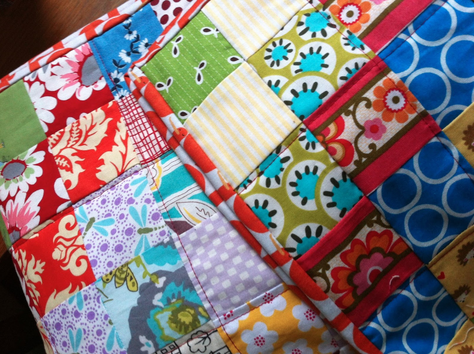 Patchwork n Play: My first finish for 2013!