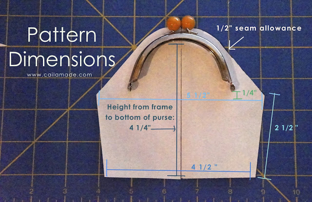 Clutch Bag Tutorial and Pattern ~ DIY Tutorial Ideas!