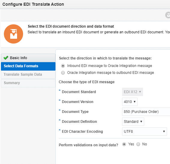 iPaaS@ORACLE.CLOUD: #763 OIC - B2B - EDI Translation support