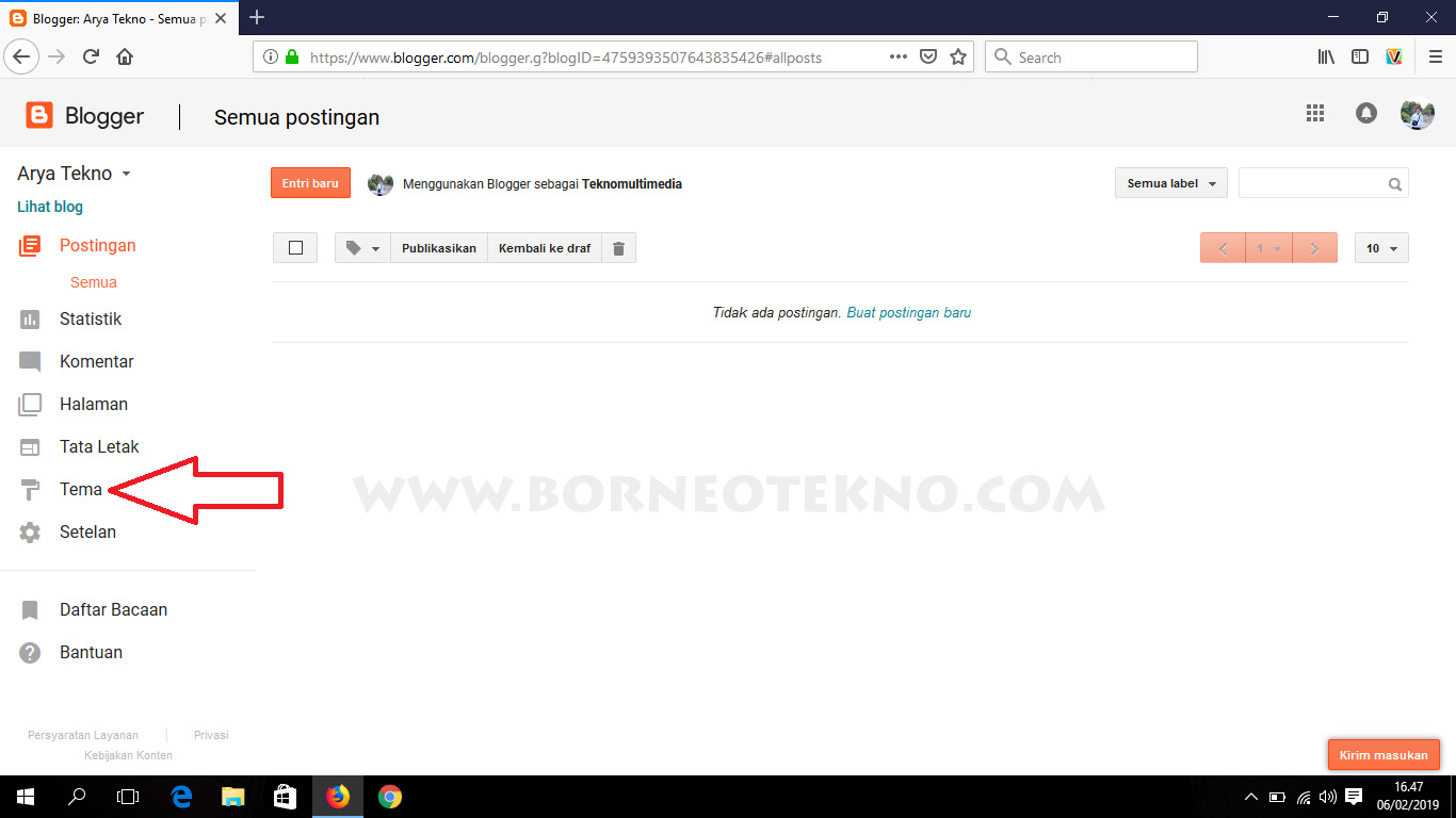 Cara Mudah Mengganti Tema Blogger Agar Tampilan Lebih Keren dan Menarik ...