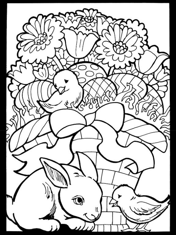 Easter Stained Glass Coloring Pages Coloring Pages