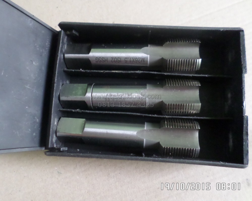Hand TAP M26*1,5 1502 HSSG Volkel | Tap Bekas layak Pakai | Tap Manual