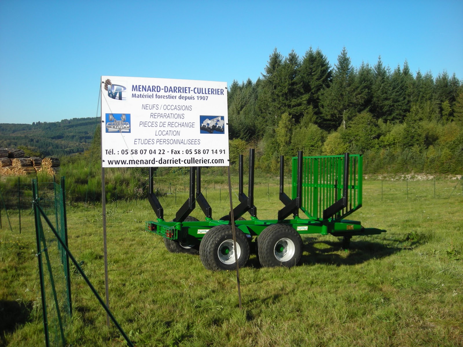 Mécanisation forestière / forestry mechanization: Remorques forestières ...