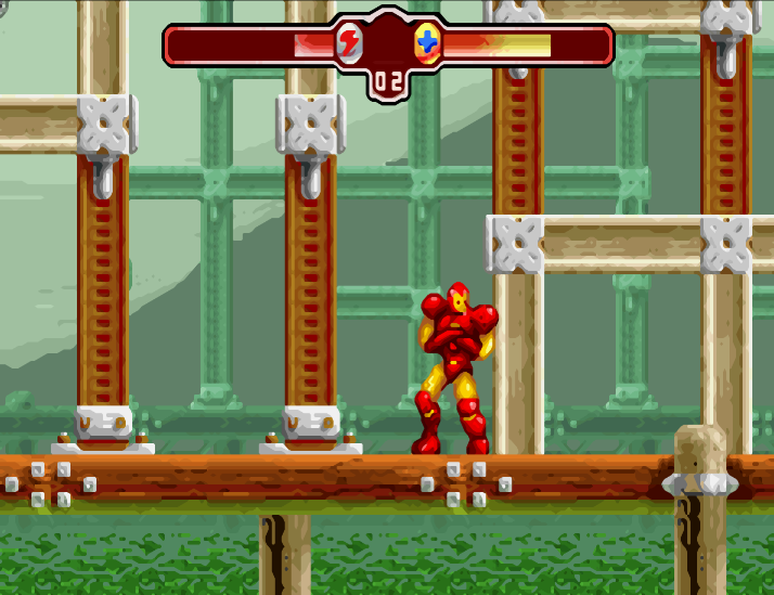 ROM Game Boy Advance: The Invincible Iron Man [GBA]