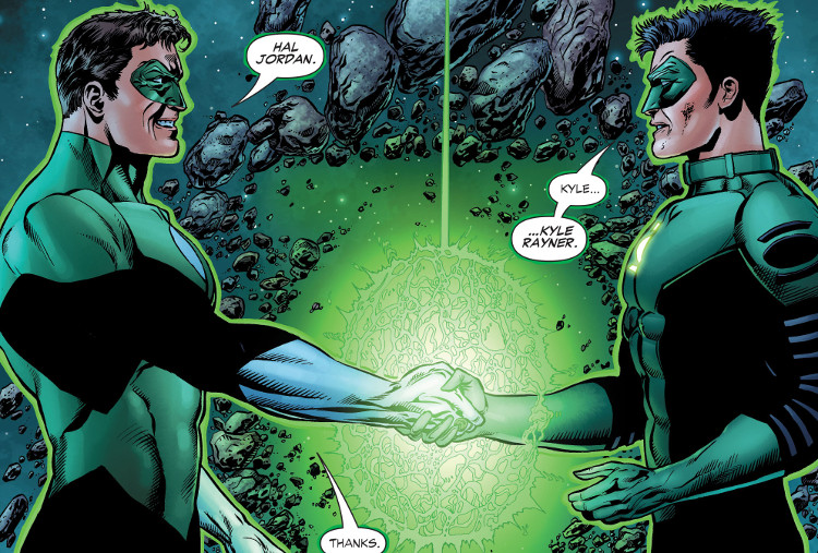Líneas Cinéticas: Omega Men: El alfa y omega de Kyle Rayner