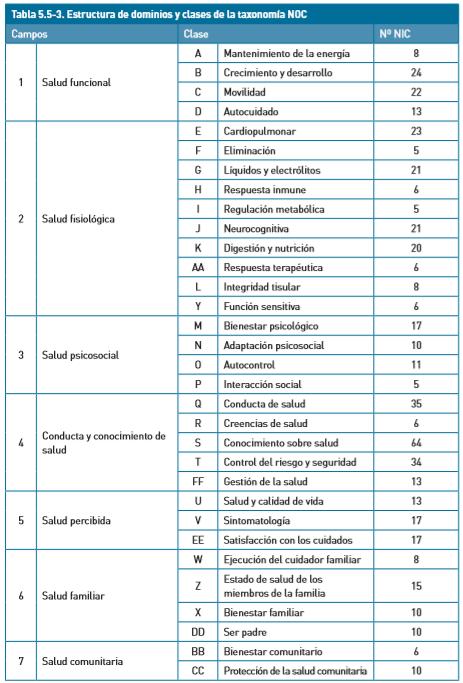 ESTRUCTURAS DE LAS TAXONOMÍAS NANDA-NOC-NIC | El Blog De La Enfermera