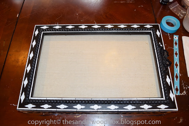 The Sandalwood Box: Bone Inlay