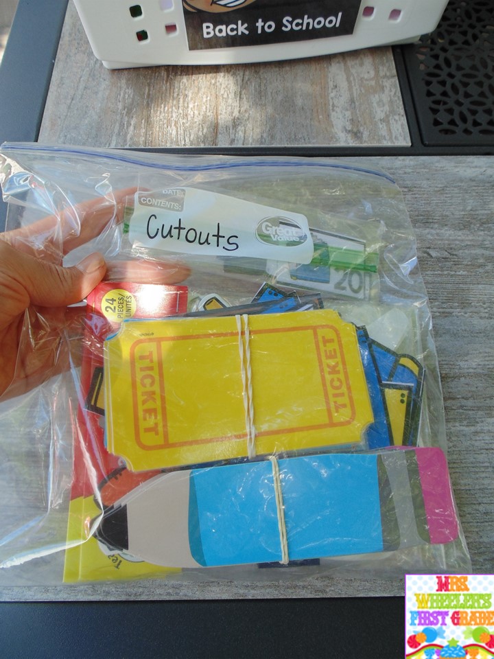 Mrs. Wheeler's First Grade Tidbits: Classroom Setup Box