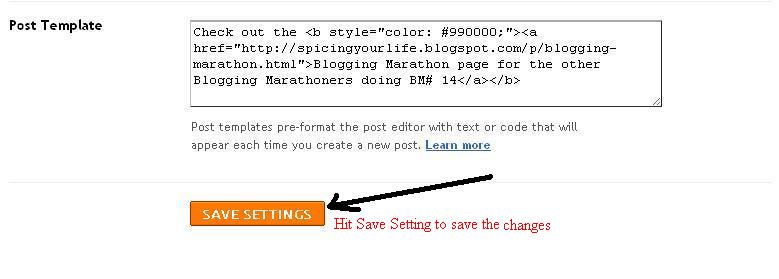 How to Create a Post Template in blogger Blog | Food Blogging 101