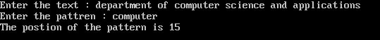Ghr Tutorials C Program Implement Horspool Algorithm For String Matching 2142
