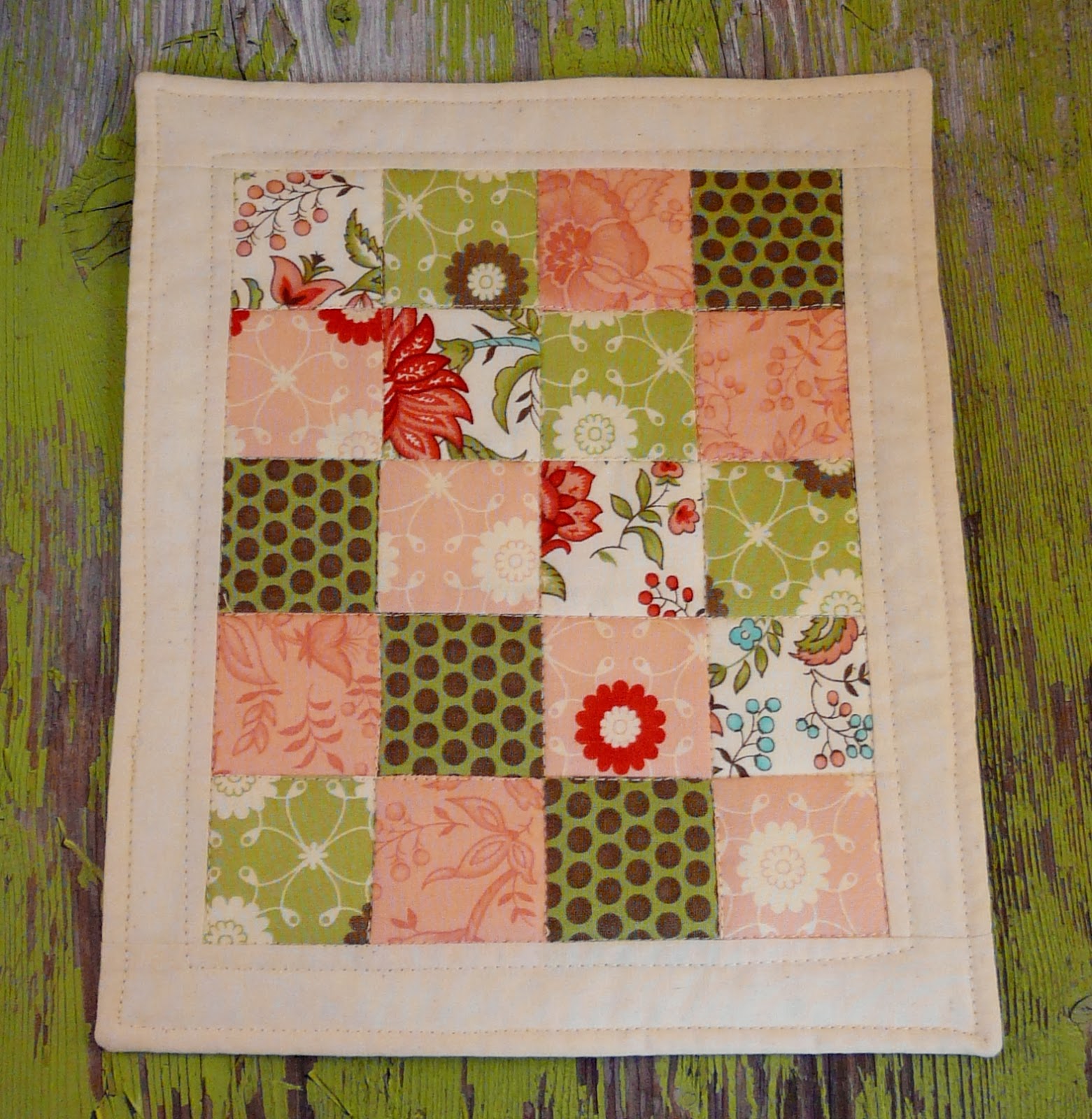 Hudson's Holidays - Designer Shirley Hudson: Quilted mat tutorial