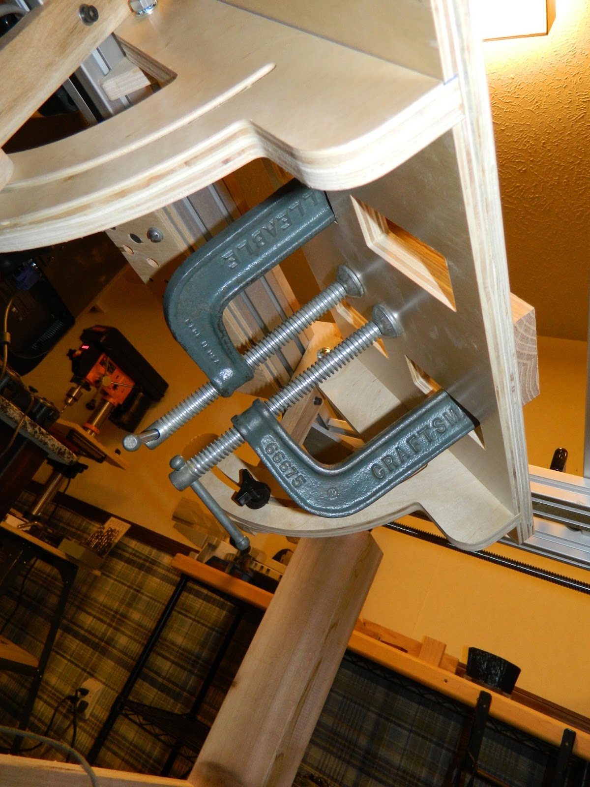 4D Furniture Thoughts: Advanced Compound Angle CNC Clamping Fixture.