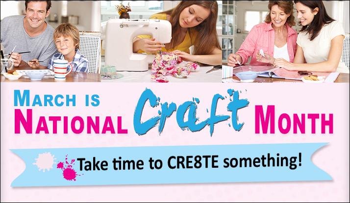 Ben Franklin Crafts and Frame Shop: Celebrate National Craft Month with Us!