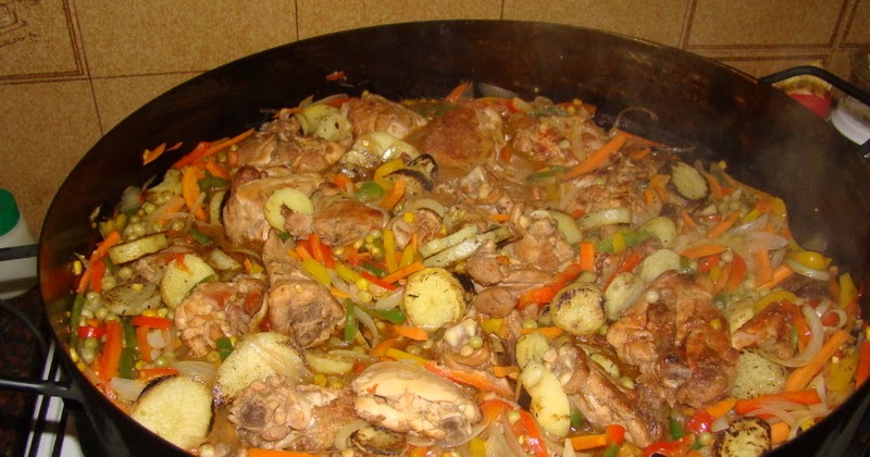 COCINA EN CASA: POLLO AL DISCO