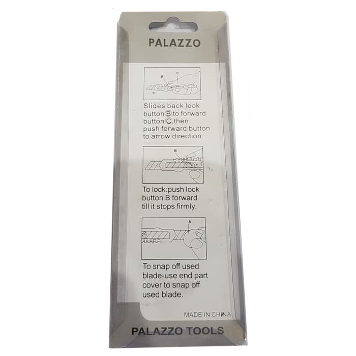 Palazzo Pisau Cutter Besar Gagang Karet - Puserba - Pusat Serba Ada ...