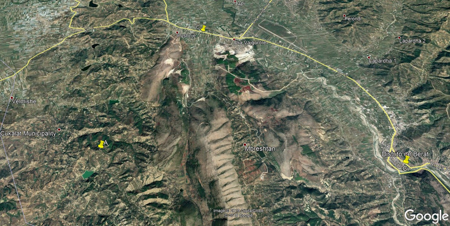 ArqueoLugares: DIMALLON de Iliria prox. Dimal. Berat. Albania