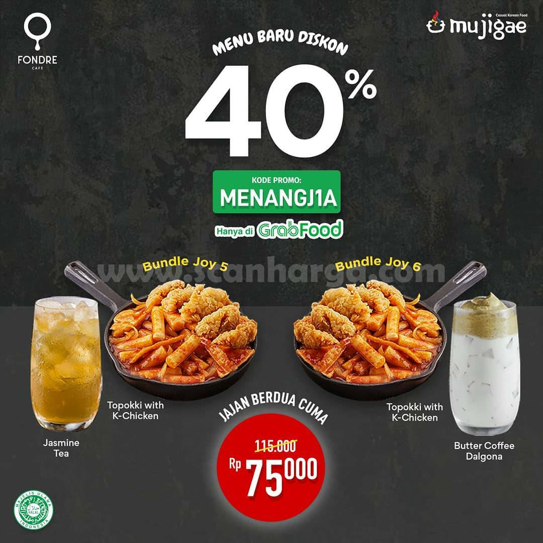 Mujigae Promo Bundle Joy Varian Baru Diskon 40% khusus via Grabfood ...