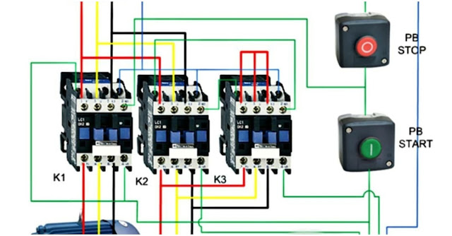 Start Stop 3 Phase Motor Starter Wiring - Electrical Engineering Updates