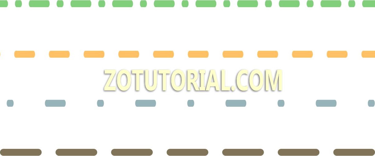 Membuat Garis Putus-Putus di CorelDraw dan Efek Jahitan - zotutorial Membuat Garis Putus-Putus di CorelDraw dan Efek Jahitan - zotutorial
