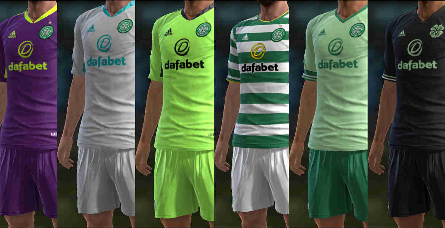 ultigamerz: PES 2013 Celtic FC 2020-21 GDB Kits