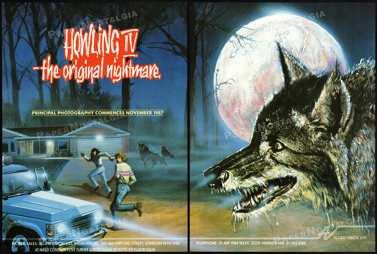 Film Thoughts: RECENT WATCHES: Howling IV: The Original Nightmare (1987)