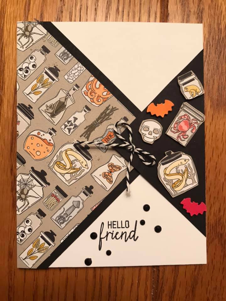 SipCraftCare: Layered Triangle Cards - how to make 2 quick easy, very ...